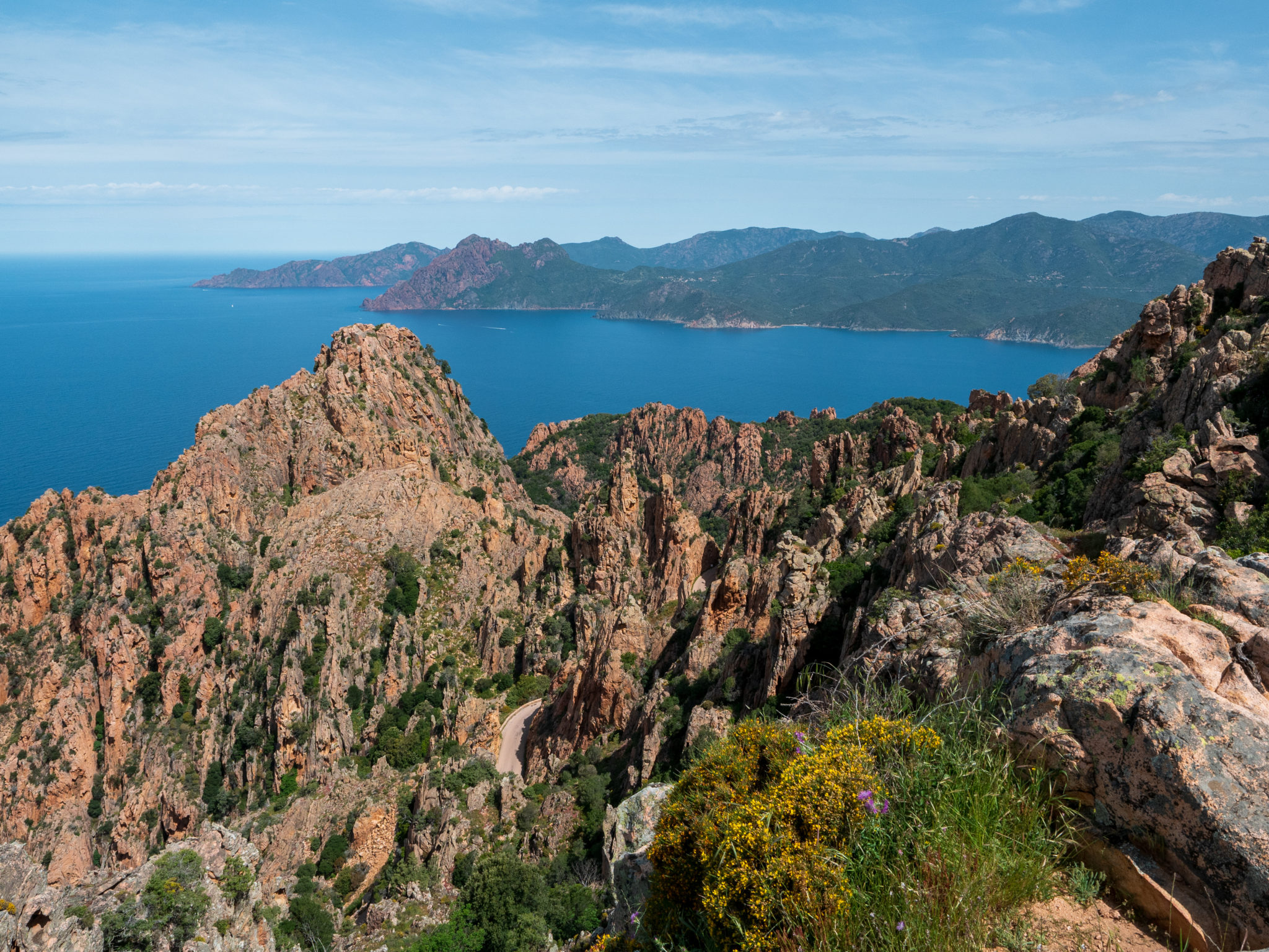 Routes panoramiques de Corse : de Calvi à Ajaccio par la côte